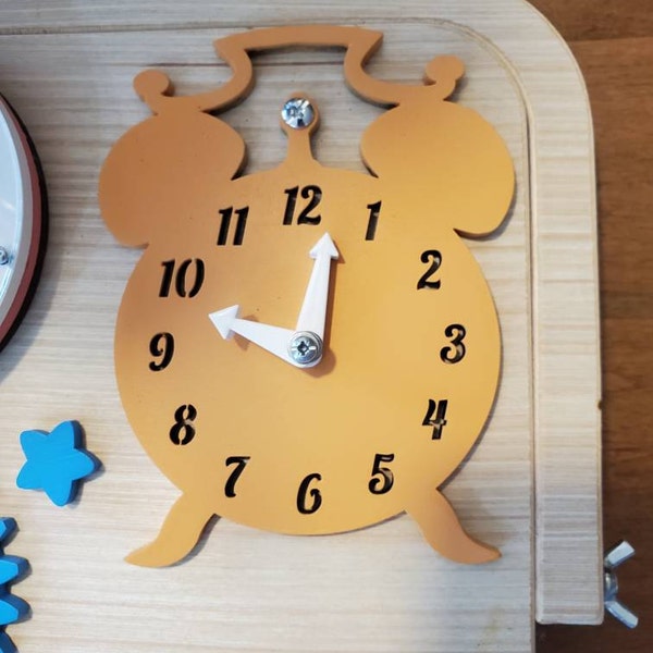 Busy Board Parts Wooden Сlock Busy Board Diy Busy Board Details Busy ...