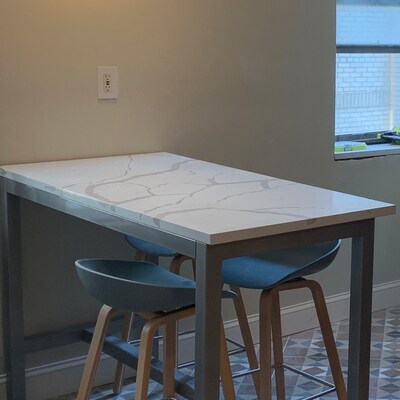 The Haven Full-frame Table Base H-shaped Leg Dining, Counter and Bar ...