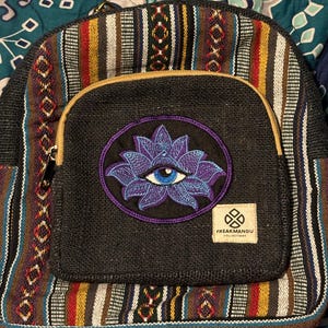 Stained Glass Mandala/iron on Patch/stained Glass/patches for Totes ...