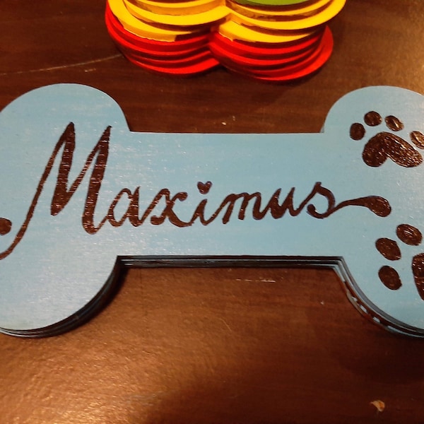 Dog Bone Shape - Laser Cut Unfinished Wood Cutout Shapes - Always Check ...