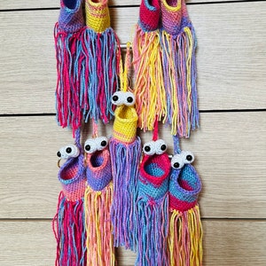 CROCHET PATTERN Mini Yip Yip, Crochet Hanging Yip Yip, Car Hanger, Mirror Hanger, Hanging ...