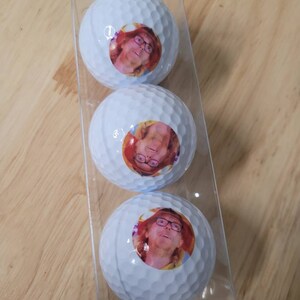 3 Custom Design Golf Balls, Pack of 3 Personalized Golf Balls. Add ...