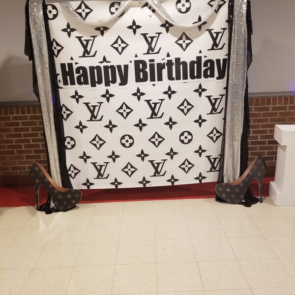 Custom Designed Vinyl Backdrop for Any Occasion - Any Design. Photo ...