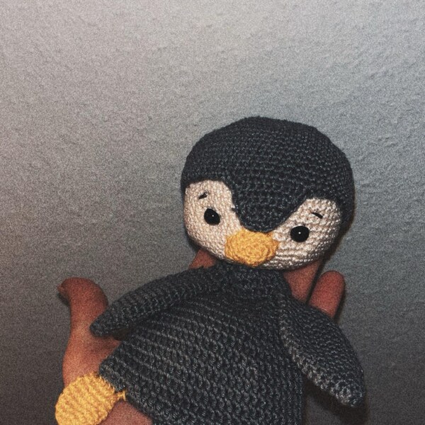 Penguin Crochet Pattern. Crochet Miniature Penguin Pattern. Cute Tiny ...