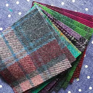 Authentic Harris Tweed Fabric Material for Craft Work Various | Etsy