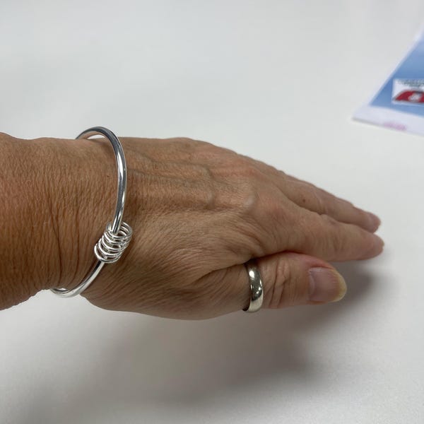 Barbed Wire Ring, Sterling Silver Goth Punk Ring Minimalistic Ring, Men ...