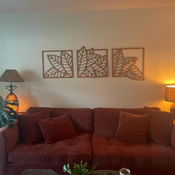 Hexagon Wood Wall Tiles, Sets of Wall Tiles, Wood Tile Cutouts, 3D Wall ...