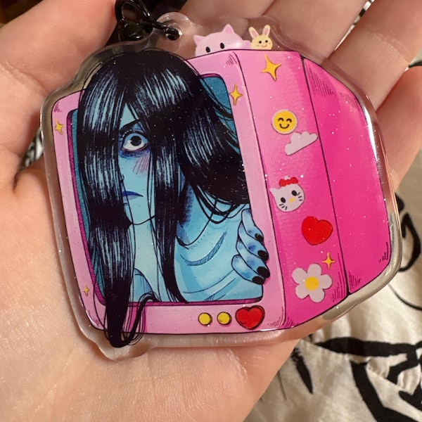 Haunted Virtual Pet Keychain - Etsy