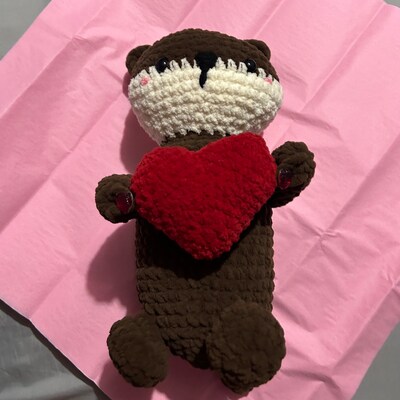 Amigurumi Otter Pattern, Plush Pattern, PDF Pattern, Stuffed Otter Toy ...