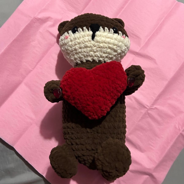Amigurumi Otter Pattern, Plush Pattern, PDF Pattern, Stuffed Otter Toy ...