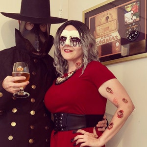 Shattered 'glass' Plastic Mirror Mask Full Face - Etsy