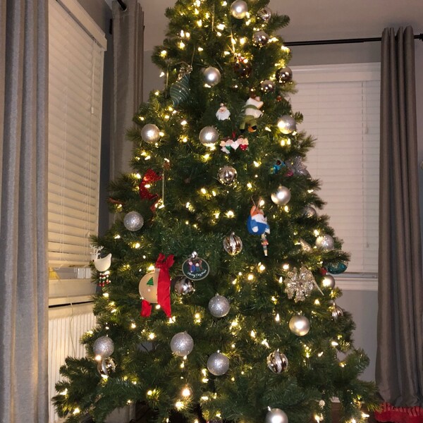 Fake Bark Wrap That Covers up Ugly Pole on Any Fake Christmas Tree ...