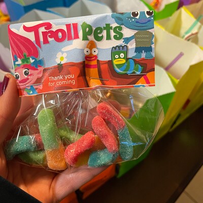 TROLLS PARTY GAME, Pin the Nose Trolls, Instant Download, Pin the Tail ...