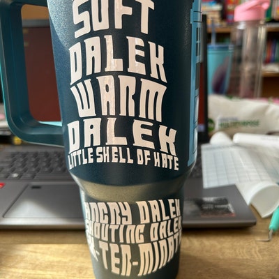 Soft Dalek, Warm Dalek, Dr Who, Fanart, Exterminate,digital, Cricut,eps ...