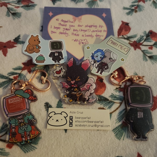 Monster Prom Keychains - Etsy