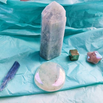 New Home Gemstone Kit 4 Tumbled Stones With Info Card and - Etsy