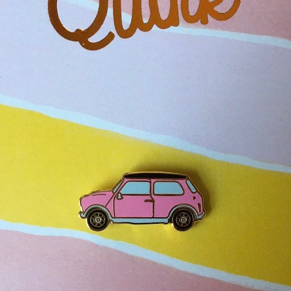 Enamel Pins - Mini Cooper Car Cute Pin - Etsy