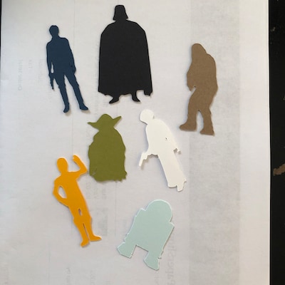 Star Wars Confetti Set of 160 Star Wars Party Darth Vader, Princess ...
