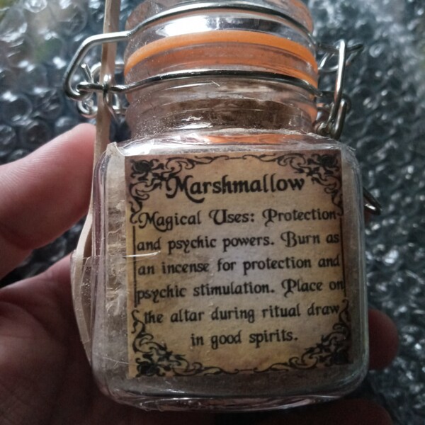 Marshmallow Root Herb & Jar - Etsy