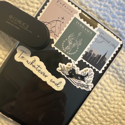 SJM Cities Stamp Sticker Pack VINYL STICKER Velaris City of Starlight ...