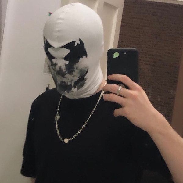 Rorschach Mask With REAL Moving Inkblots - Etsy