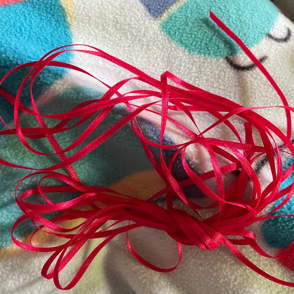 3mm Satin Ribbon, Double Faced Nylon Satin Ribbon. Available in 36 ...