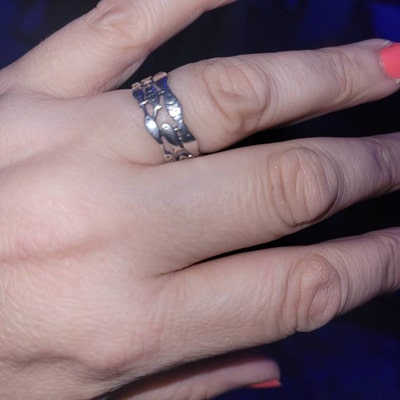 School of Fish Wrap Ring Handmade, Ocean Inspired, Beach Jewelry, Sea ...