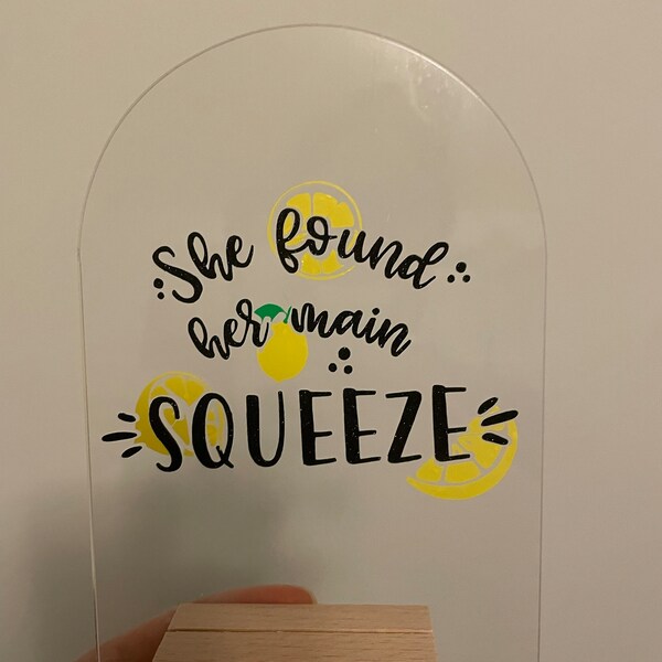 She Found Her Main Squeeze SVG, Bridal Shower Svg, Lemons Svg ...