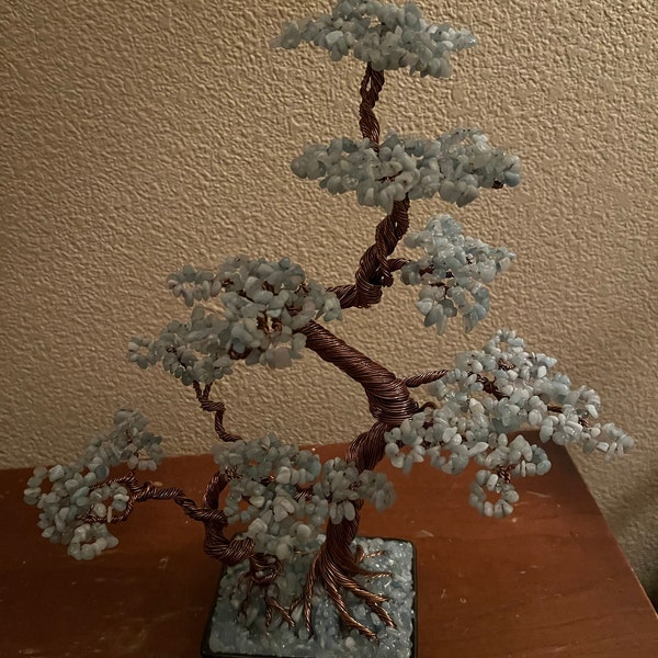 Seven Chakra Bonsai Crystal Tree, Gemstone Tree, Natural Crystal Tree ...