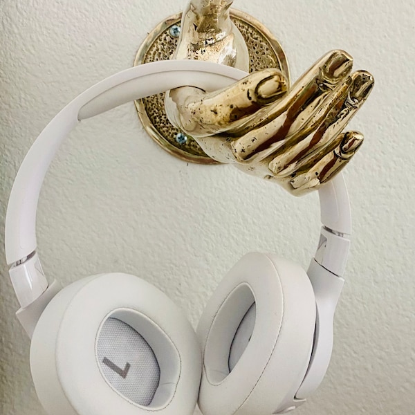 Pull Brass Door Handle Hand 1:1 Hand Size, Hand Shake Door, Hand Door ...