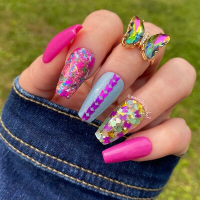 Spring Dip Powder, Spring Color Palette Dip Powder Set, Kandedips - Etsy