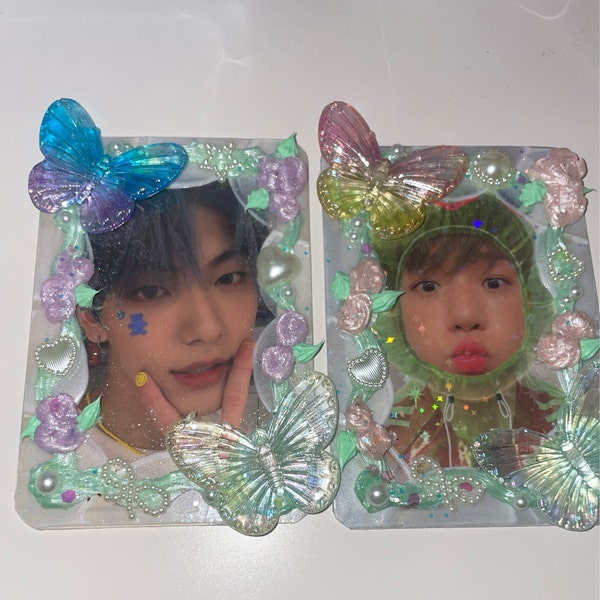 Chocomint Photocard Handmade Toploader - Kpop Decoden B8/A7 Whipped ...