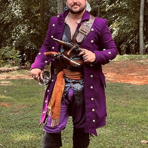 Men's Mad Scientist Howie Lab Red Coat Men's Fashion - Etsy