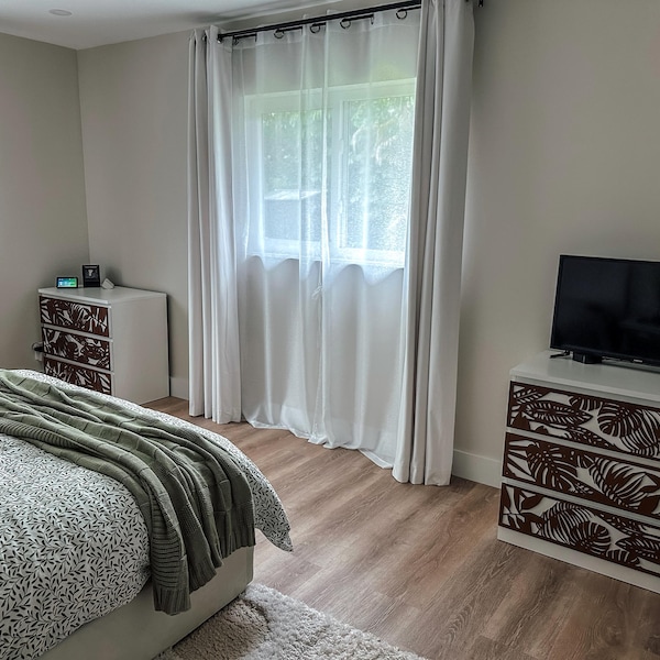 Malm Dresser Overlay, Ikea Overlay Decor, Furniture Drawer Wooden ...