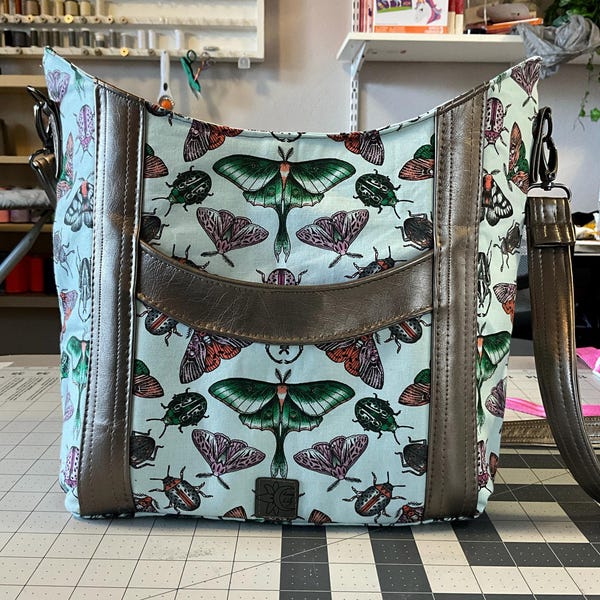 Concealed Carry Sewing Pattern, CC Purse Pattern, Miss Parker CC ...