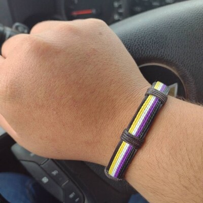 Non Binary Bracelet Non Binary Bracelet - Etsy