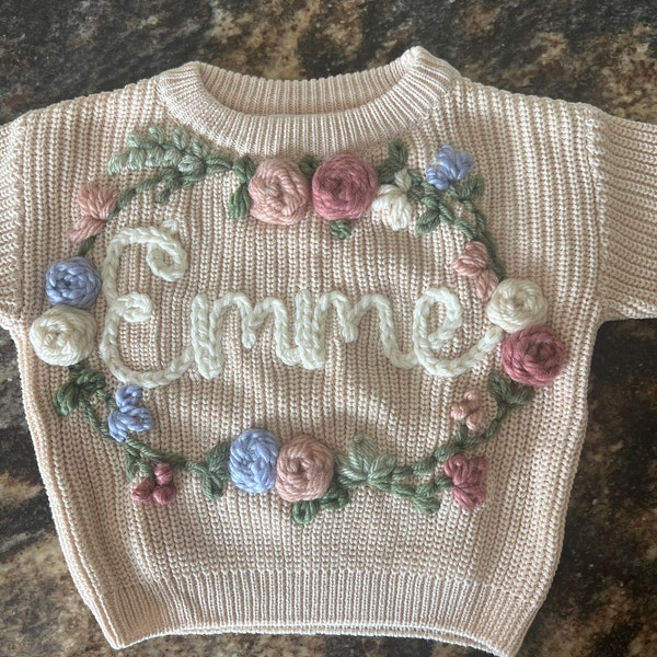 Custom Birthday Sweater, One Year Old Birthday, Two Year Old Birthday ...