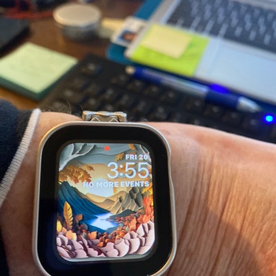 Colorful Elephant Paper Art Apple Watch Face Background, Craft Theme ...