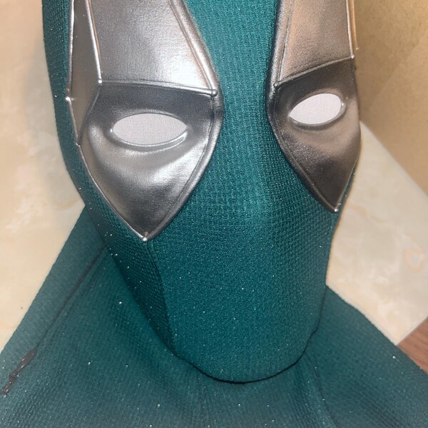 X-force Grey Deadpool Costume Cosplay Mask With Magnetic Eyes - Etsy