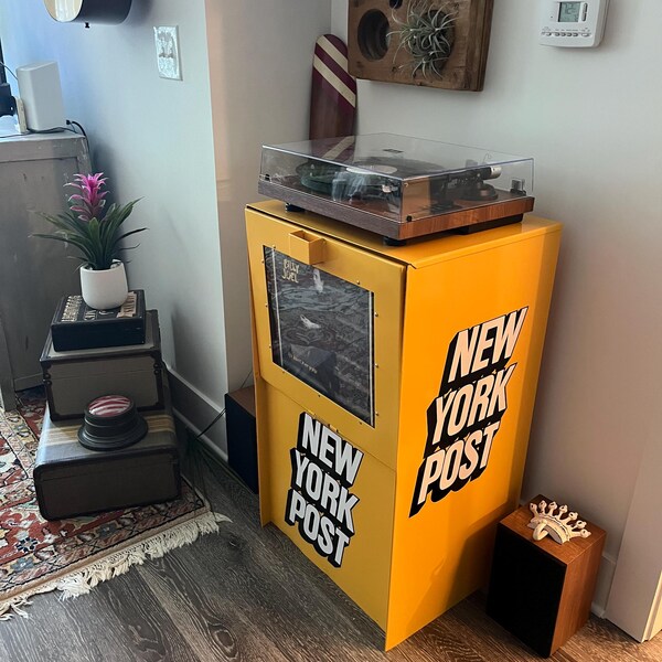 Music Library Newspaper Box - Etsy