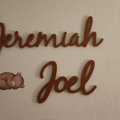 Large Baby Name Sign, Large Nursery Name Sign, Big Family Name Sign ...