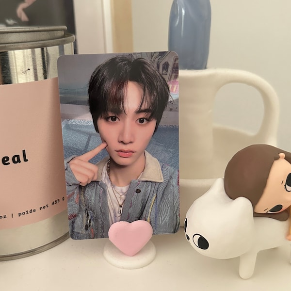 Heart Charm Polaroid / Toploader Holder - Etsy