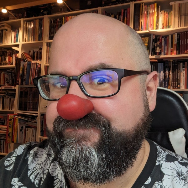 Red Clown Nose / Zazou Nose - Rubber Nose - Etsy