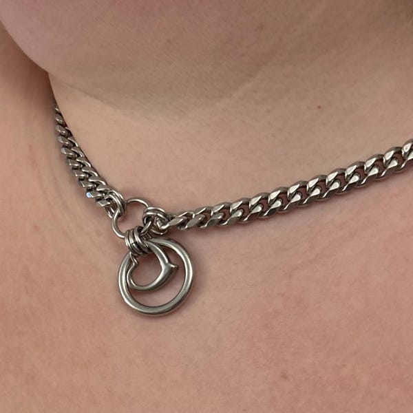 Sub Day Collar, Black Chain, Stainless Steel, O-ring 24-7, Waterproof ...