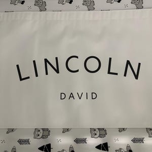 Fearfully and Wonderfully Made Canvas Flag Nursery Wall Art Scripture ...