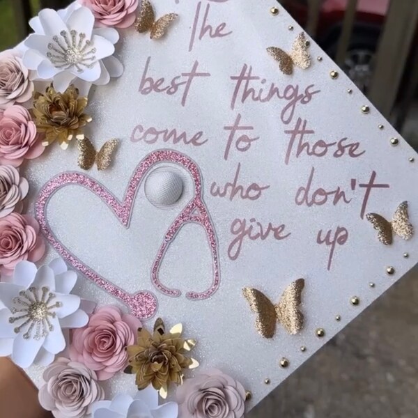 Nurse Graduation Cap Topper, Graduation Cap Topper, Doctor Graduation ...