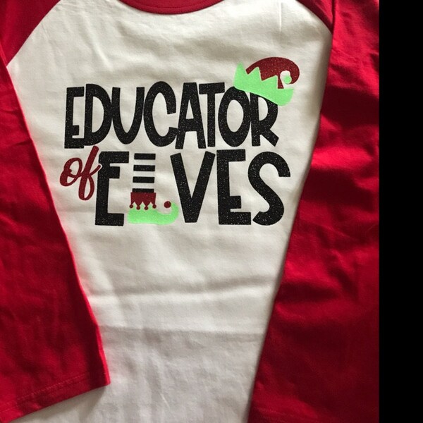 Educator of Elves Svg, Christmas Teacher Svg, Teacher Christmas Svg ...