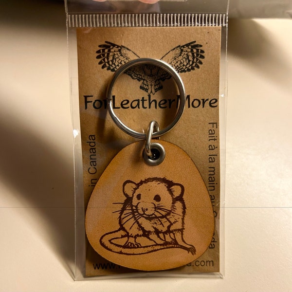 Sleepy Tabby Cat - Cat Genuine Leather Keychain - Etsy