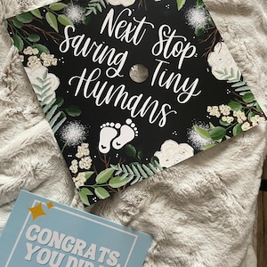 Black Glitter CARDSTOCK for Grad Cap BLANK Template Black Glitter Grad ...