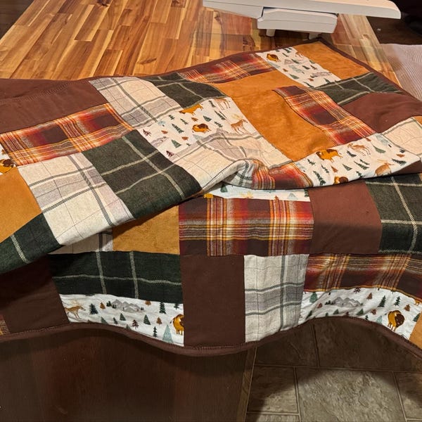 PDF Oxford Throw Quilt Pattern Download, Layer Cake Quilt, Beginner ...